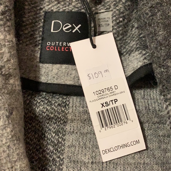 Dex | Jackets & Coats | Dex Wool Plaid Jacket | Poshmark